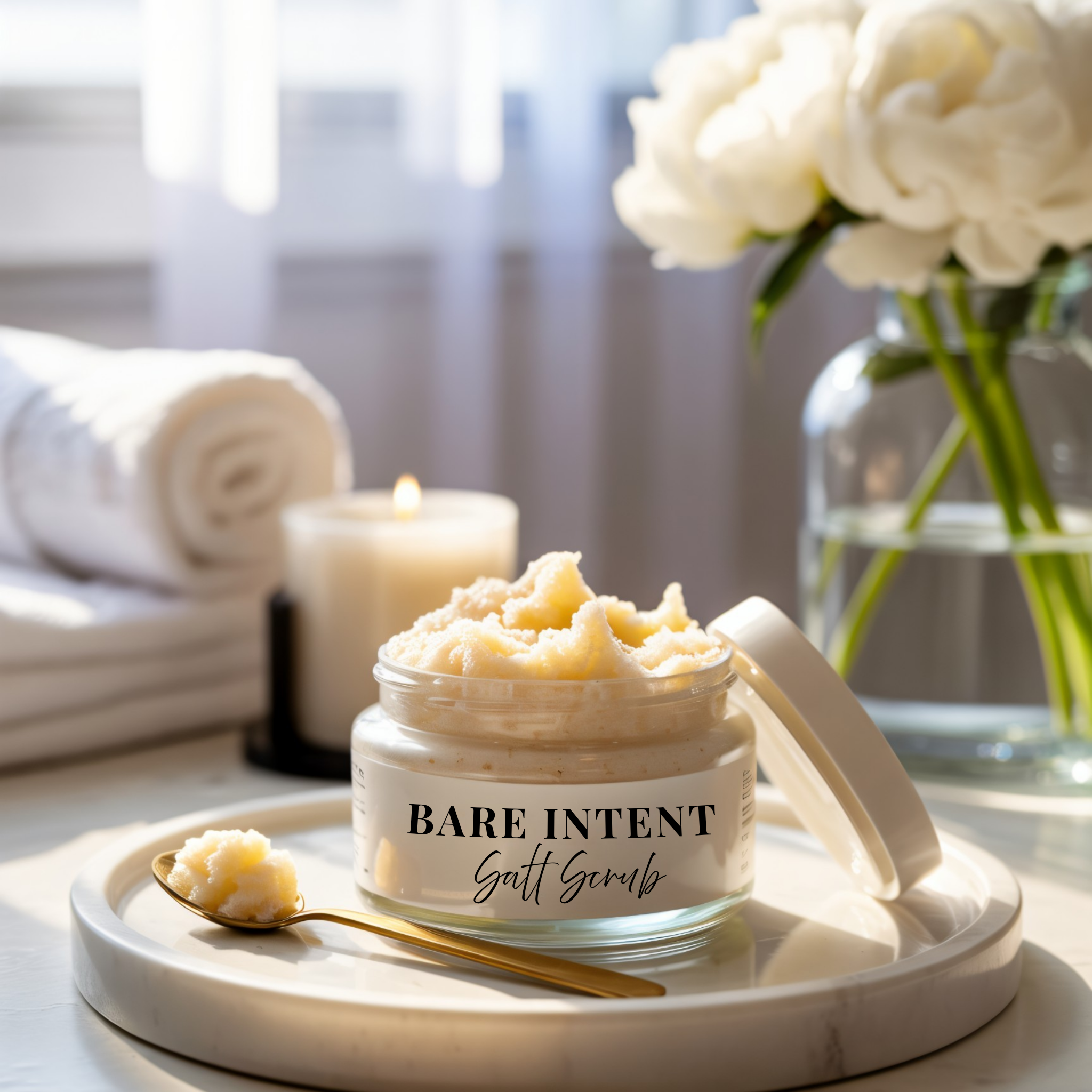 Bare Intent Salt Body Scrub – Just A Sniff